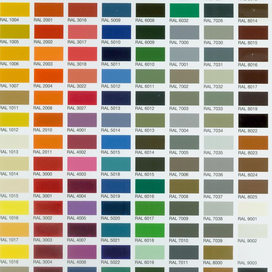 Paleta kolorów RAL firmy Amarillo - Warszawa, mazowieckie